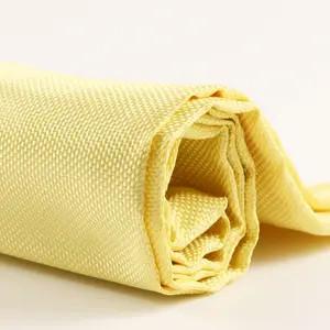 Waterproof Heat Resistant Kevlar Fabric , 200gsm Woven Kevlar Fabric
