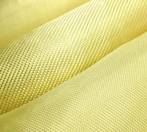 Waterproof Heat Resistant Kevlar Fabric , 200gsm Woven Kevlar Fabric