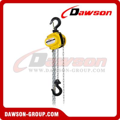 China DAWSON Professional DS-DF-B25 250KG Mini Type Chain Blocks Chain Hoist for sale