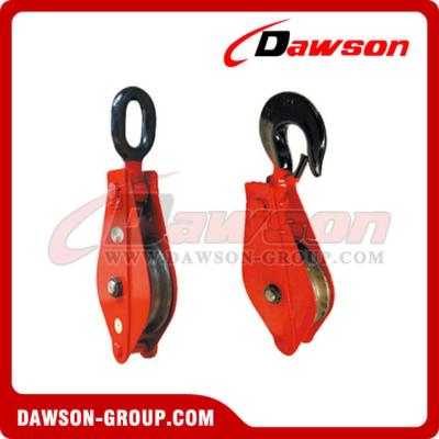 China DAWSON DSPB-F1 Single Open Hook Pulley  from China Manufacturer for sale