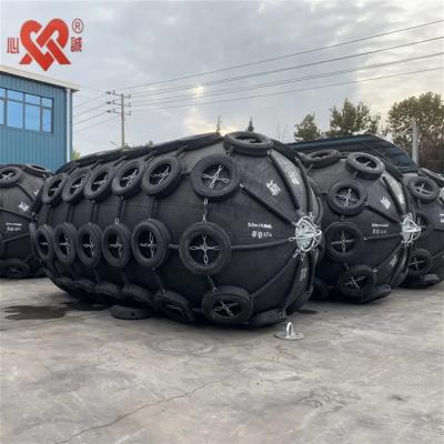 中国 黒の気力マリンフェンダー 柔軟性/耐久性3.3*6.5m船 販売のため