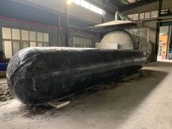 0.8m 3.5m Diameter Range Salvage Rubber Airbag Salvage Pontoon for Marine Salvage