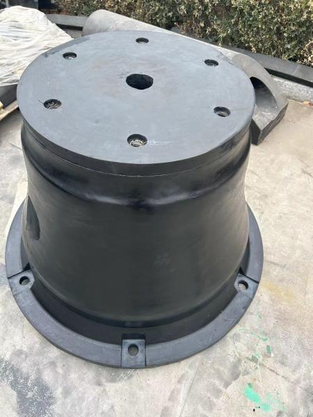 Customizable Cone Rubber Fenders With Excellent Impact Resistance And Step Drawing Format