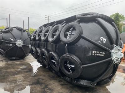 China 0.5-4.5m Diameter Yokohama Marine Fender in Black for Customized Marine Requirements for sale