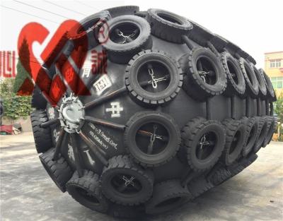 Пневматические морские кранцы 3.3x6.5м типа Yokohama из натурального каучука