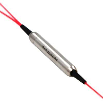 China Fiber Optic CWDM Multiplexer Demultiplexer Polarization Maintaining PM CWDM Device for sale
