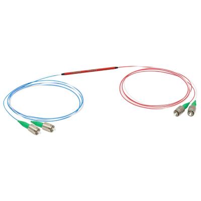 China 2x2 Optical Coupler , Compact Fiber Optic Coupler Low Insertion Loss For Communication Network for sale