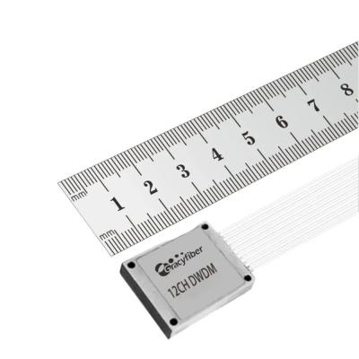 China Fiber Optic DWDM Mux Demux 12 Channel DWDM Module Low Insertion Loss High Capacity for sale