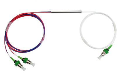 China Polarization Maintaining Fiber Optic Coupler 1x2 2x2 FBT Splitter 1310nm 1550nm for sale