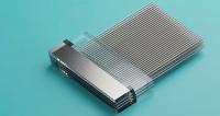 China Ultra High Density 2D Fiber Array Unit 16 to 1024 Channels 127um Pitch for sale