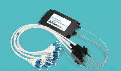 China High Capacity Heatless Arrayed Waveguide Gratings AAWG DWDM Multiplexer 32 - 96 Channels for sale