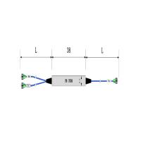 Quality Polarization Maintaining Coarse Wavelength Division Multiplexer PM CWDM 2 - 16 for sale
