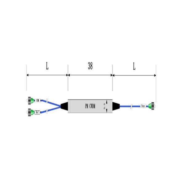 Quality Polarization Maintaining Coarse Wavelength Division Multiplexer PM CWDM 2 - 16 Channels for sale