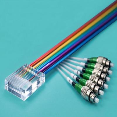 China Ultra Low Profile Lidless Optical Fiber Array Solutions 1 Channel To 32 Channels for sale