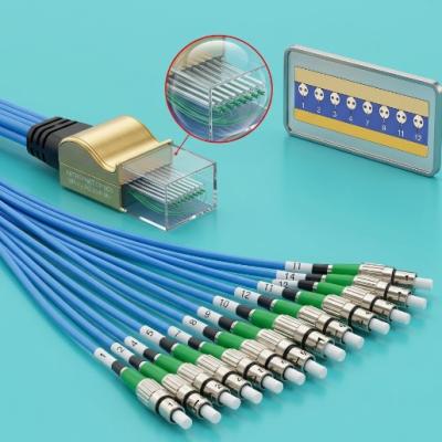 China Polarization Maintaining Fiber Array PM V Groove Fiber Array High Precision Quartz Pyrex Silicon 1 To 64 Channel for sale