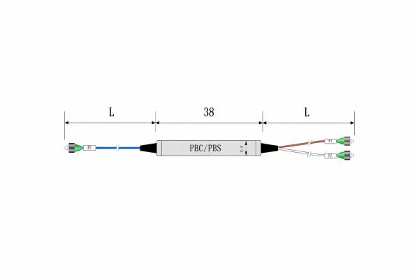 Quality 48CH 100GHz PM AAWG DWDM Module C-Band Mux / Demux Low Insertion Loss High Isolation for sale