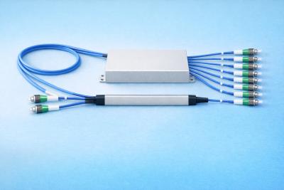 China 1x16 PM Fiber Splitter 420nm 456nm Polarization Maintaining Fiber Splitter For Multi Channel Systems for sale
