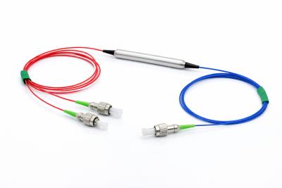 China 3 Port PM Fiber Optical Circulator 1550nm For EDFA Fiber Laser / Fiber Sensing for sale
