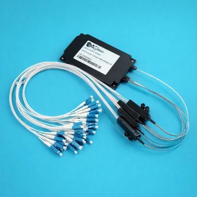 China AAWG DWDM Multiplexer 32CH 40CH 44CH 48CH 60CH 80CH 88CH 96CH 50GHz 100GHz 150GHz Spacing for sale