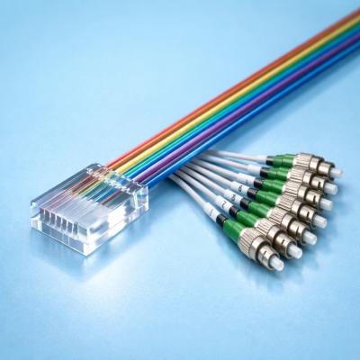 China High Density Lidless Fiber Array 1CH 2CH 4CH 8CH 12CH 16CH 24CH 32CH For Silicon Photonics for sale