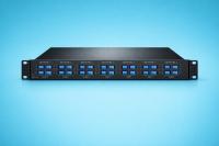 China Rack Mount MPO MTP Tap System 32CH 64CH Passive Optical Splitter for Data Center Monitoring for sale