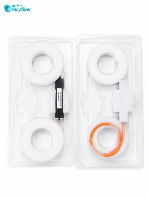 China 1310R 850P FWDM Filter 850/1310nm WDM Optical Fiber Filter 1310nm Reflect 850nm Pass Multimode 62.5/125um Plastic Case No Connector Low Insertion Loss RoHS for sale