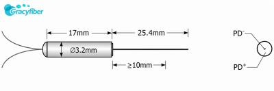 China TAP Photo Detector 1310nm 1550nm Low Dark Current Photodetector For Optical Power Monitoring for sale