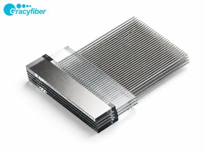 China Ultra-High Density 2D Fiber Array Unit 16 Channels to 1024 Channels for sale
