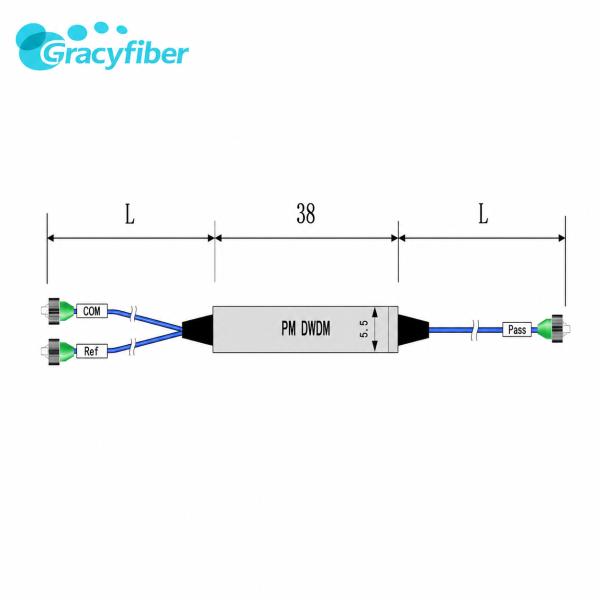 Quality Polarization Maintaining Coarse Wavelength Division Multiplexer PM CWDM 2 - 16 Channels for sale