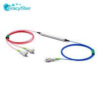 Quality Low Insertion Loss High Isolation Fiber Optic Circulator 1550nm 3 Port For EDFA for sale