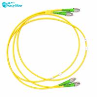 China Polarization Maintaining PM Patch Cord Fiber Optic Patch Cable Low Insertion Loss 0.3dB Ceramic Ferrule for sale