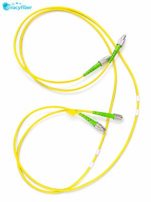 China Fiber Amplifier Optical Lab PM Patchcord Polarization Maintaining Fiber Optic Jumper Slow Axis ER>23dB High Stability Custom Length for sale
