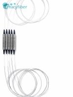 China 1x2 698nm PM Coupler 40/60 Splitting Ratio FC/APC PM630-HP Fiber for sale