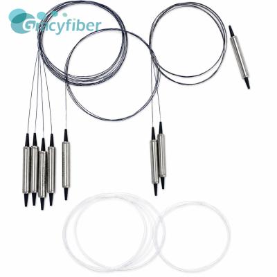 China Panda Fiber PM Coupler 1x2 2x2 Port 1550nm High ER>22dB Low IL Polarization Maintaining Standard Coupler 1/99 to 50/50 Splitting Ratio Custom for sale