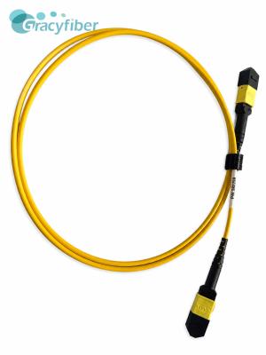 China High Density Polarization Maintaining MT MPO Fiber Optic Assembly 8F / 12F / 16F for sale