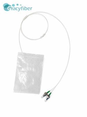 China 2CH Customized SM / MM Fiber Array (10x2.5x2.5mm) | Quartz 127/250 Pitch, 0° Angle | Low Insertion Loss 0.3dB FA with FC/APC Connector for sale