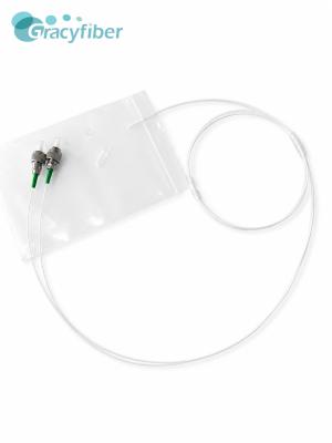 China High RL >55dB Single Channel Fiber Array | 8 Degree APC Polish, Corning SMF-28e | Compact 2.5x2.5x7.9mm Quartz Block | Telecom Grade for sale