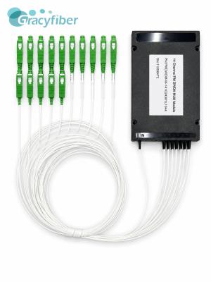 China 16-Channel Dense WDM Module | C11-C64 1525-1565nm | 100G/200G Spacing | High Isolation ≥40dB | SMF-28 Fiber, LC/UPC for sale