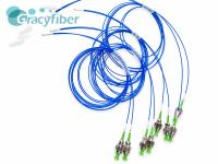 China 1CH PM Fiber Array Single Channel PMFA Polarization Maintaining FA Corning PM1550 0 Degree Polish FC APC for sale