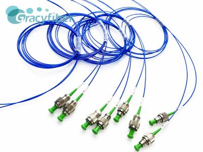 China 16CH PM Fiber Array | 127μm Pitch, 8° Quartz Block | PM1550 Fiber, Slow Axis to Key | High ER 25dB PMFA | Gracyfiber for sale