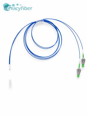 China 4CH PM Fiber Array | Borofloat® 33 V-Groove, 15° Angle, 127μm Pitch | Corning PM1310, Slow Axis Aligned | High ER 25dB PMFA for sale
