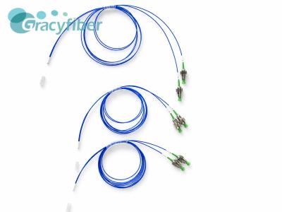 China Custom 8CH PMFA Block (10x3.5x1.5mm) | Slow Axis Aligned FC-APC | PM980XP with 0.9mm Blue Tube | Gracyfiber for sale