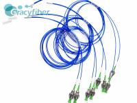 China 8CH Polarization Maintaining Fiber Array 127μm Channel Spacing Corning PM630-HP Fiber for sale