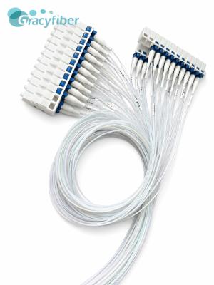 China 32 Channel 100GHz Gaussian DWDM AAWG Module C22 C53 Low Loss SC APC Fiber Optic Multiplexer Demultiplexer ABS Box Type for sale