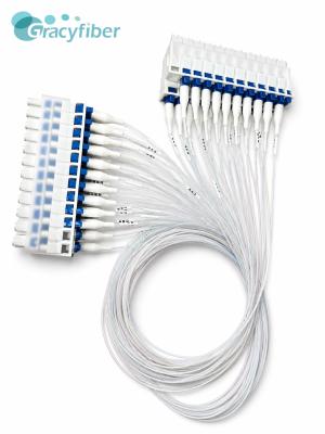 China 40 Channel 100GHz Flat Top DWDM AAWG Module C15 C34 C41 C60 LC UPC SC UPC Fiber Optic Multiplexer Demultiplexer for sale
