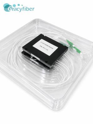 China 1×2FWDM,T1260-1620,R1650,5.5×60steetube pkg,COM0.9 Com: SC/APC, Pass:LC/PC and reflect:SC/APC 1.2 MTR for sale