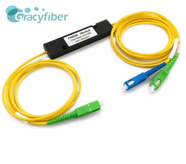 Quality Fiber Optic CWDM Module 1270 1610nm 4CH 8CH 16CH Mux Demux Low Insertion Loss High Isolation for Optical Network for sale