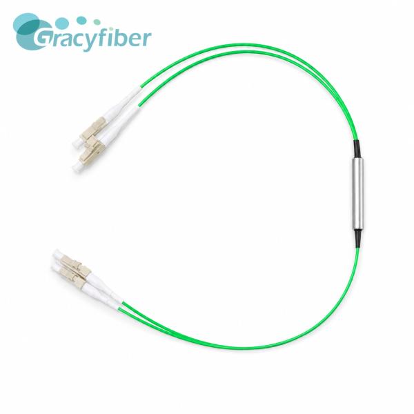 Quality 1x2 Tap WDM MM T50 R50 850 950nm OM5 Multimode Fiber Coupler LC UPC Low Loss for Optical Monitoring for sale