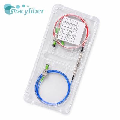 China 1650nm Dual-Stage Optical Circulator: High Isolation, Low Insertion Loss for Fiber Sensing, Optical Monitoring, and Communication Systems for sale