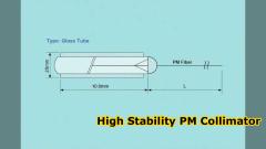 PM Collimator Fiber Laser Optical Instrument